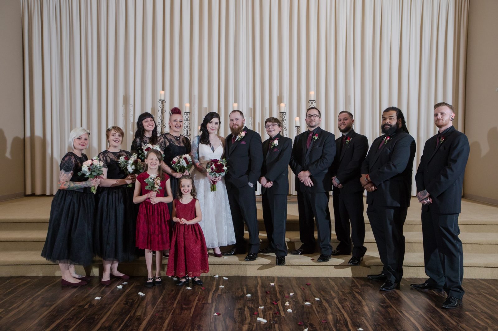 Macabre Wedding at Black Forest Wedgewood | Katie Corinne Photography's ...